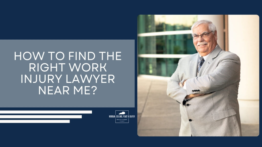 How to Find the Right Work Injury Lawyer Near Me? | Morgan, Collins ...